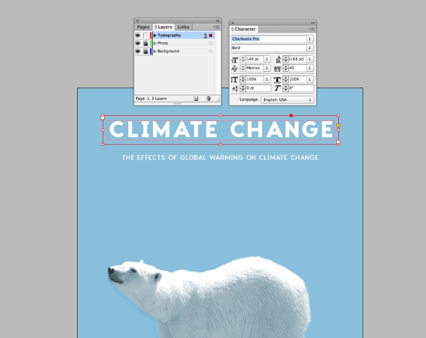How to Create a Climate Change Infographic in Adobe InDesign ...