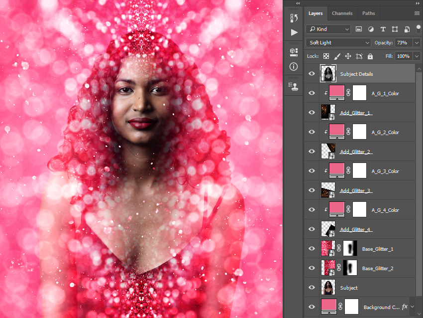 How to Create a Glitter Effect Photoshop Action | Communication, Art, Design & Instruction | Page 6