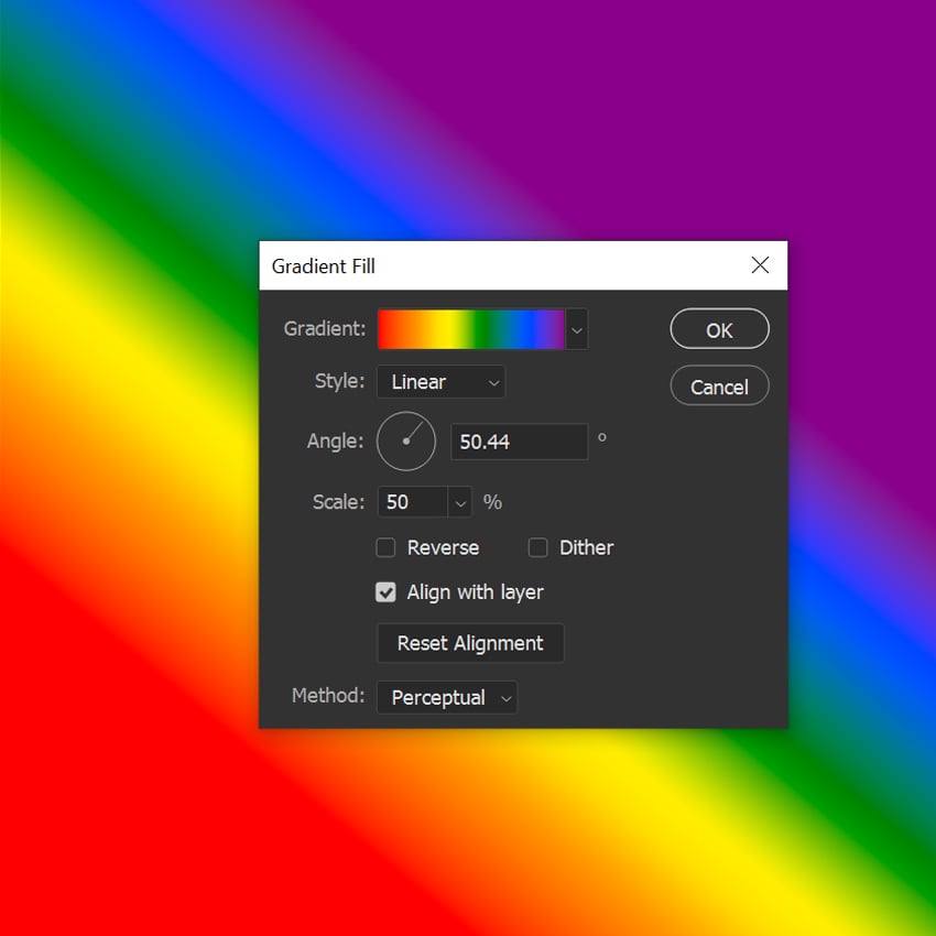 How to Create a Rainbow Gradient in Photoshop | Communication, Art ...